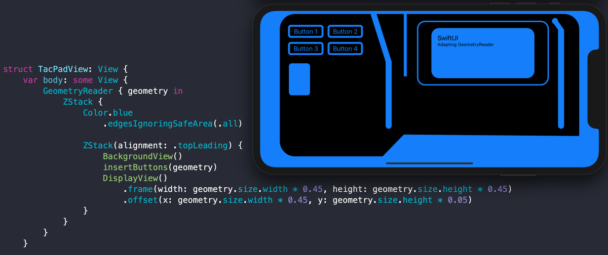 Using GeometryReader in SwiftUI to Build Relative Layouts - WWT Using GeometryReader in SwiftUI to Build Relative Layouts - WWT