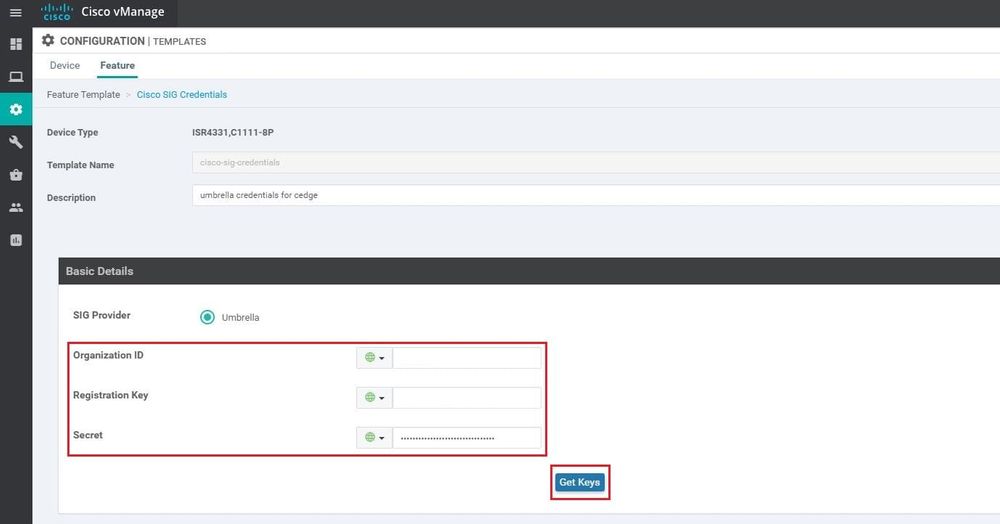 Umbrella SIG Integration With Cisco SD-WAN - WWT