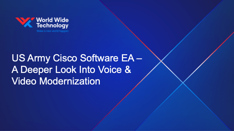 US Army Cisco Software EA – A Deeper Look Into Voice & Video ...