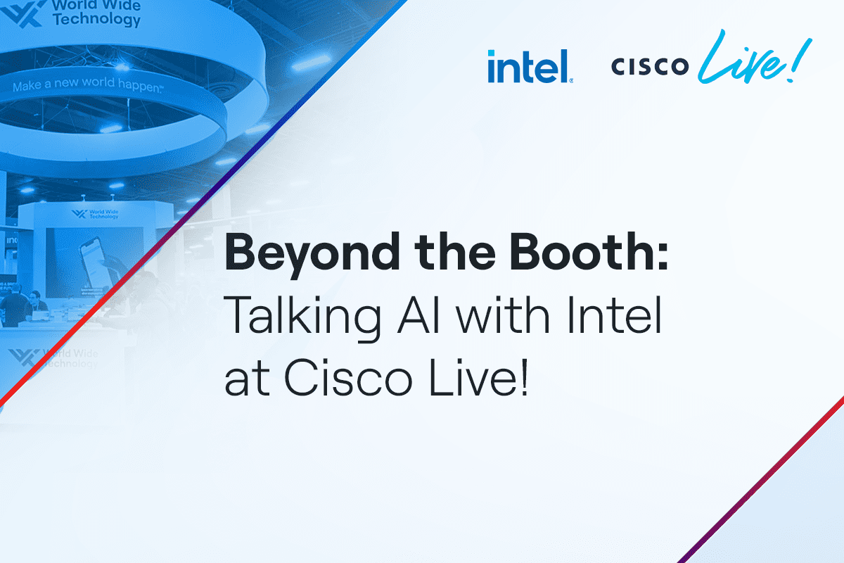 Building an AI Center of Excellence with Intel at Cisco Live! | Beyond the Booth - WWT